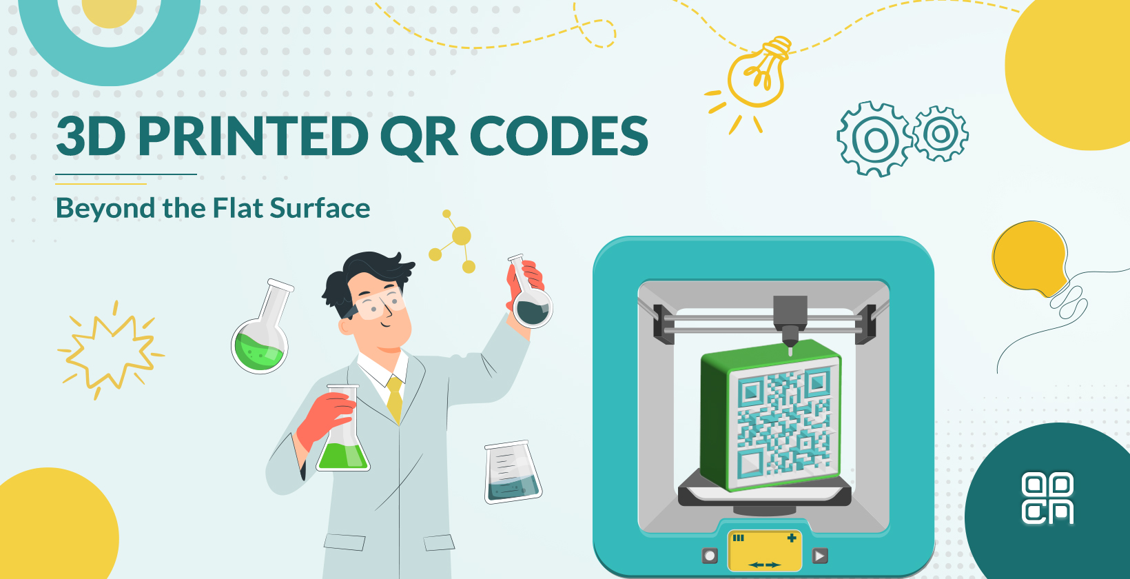 3D Printed QR Codes: Beyond the Flat Surface