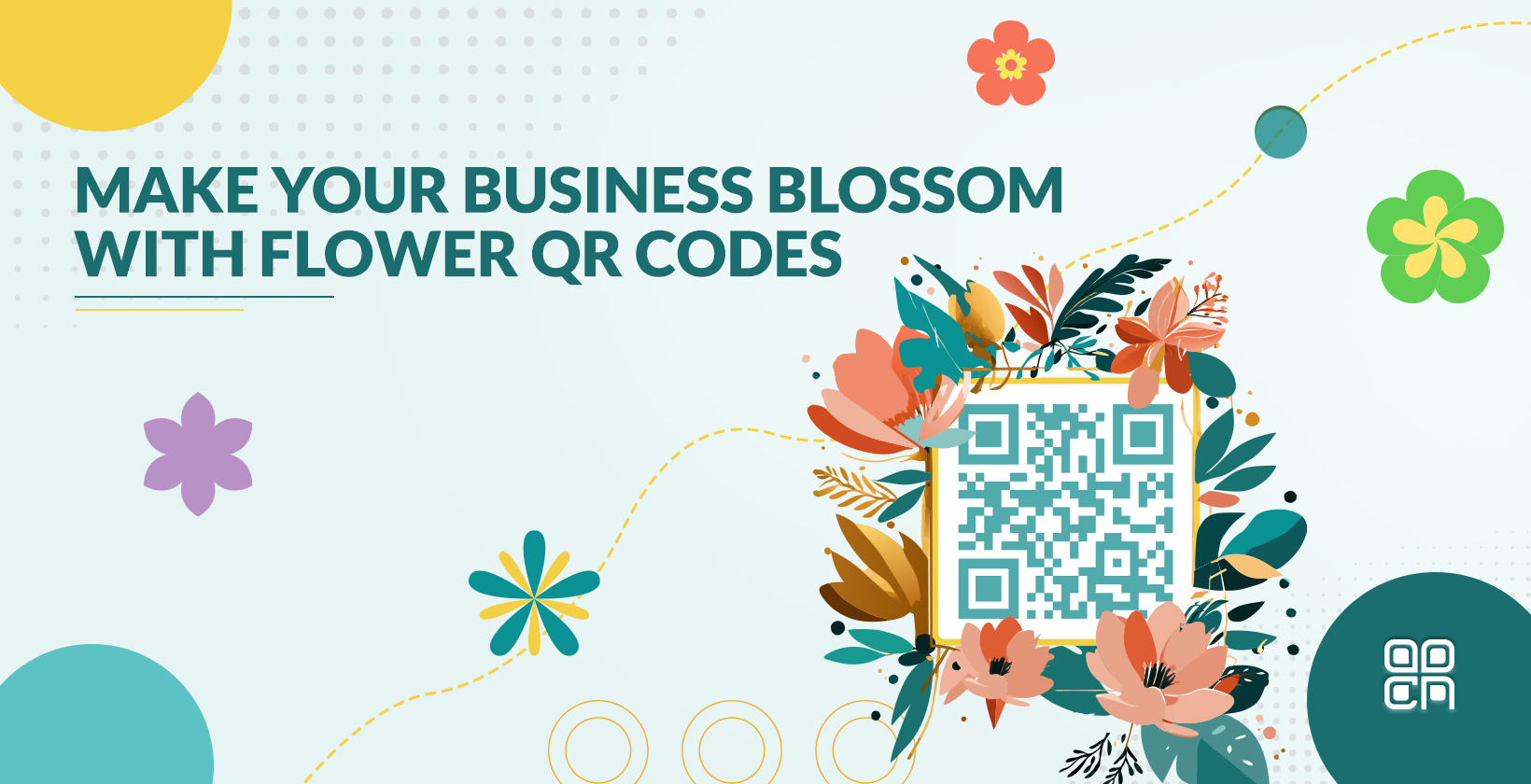Make Your Business Blossom with Flower QR Codes
