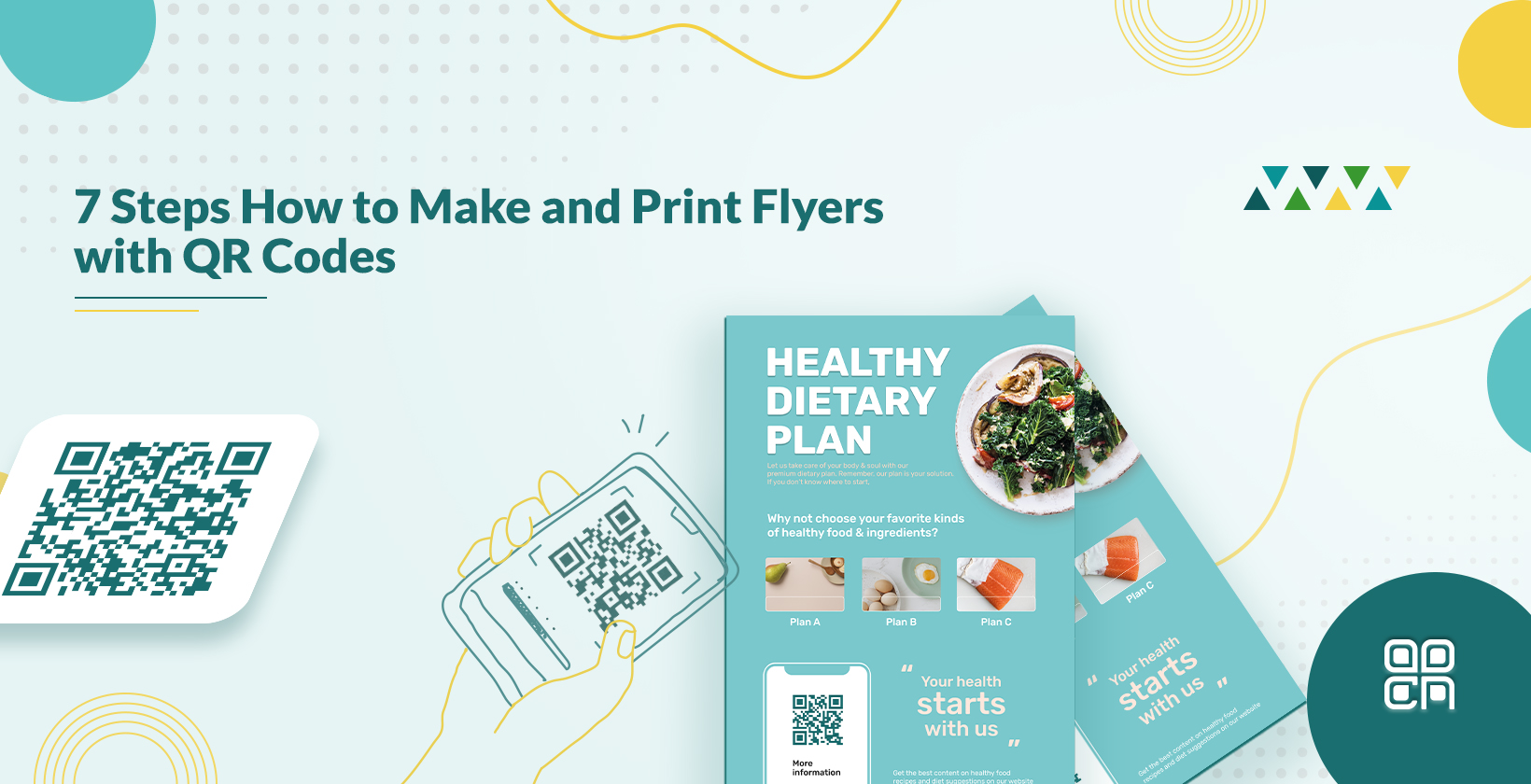 7 Steps How to Make and Print Flyers with QR Code