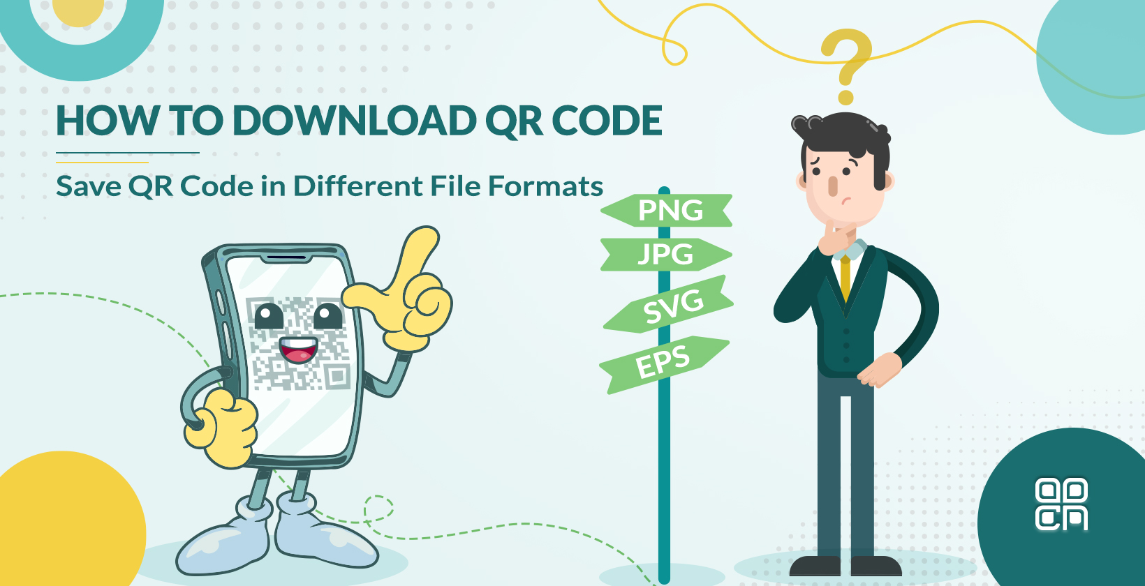 How to Download QR Code - Save QR Code in Different File Formats