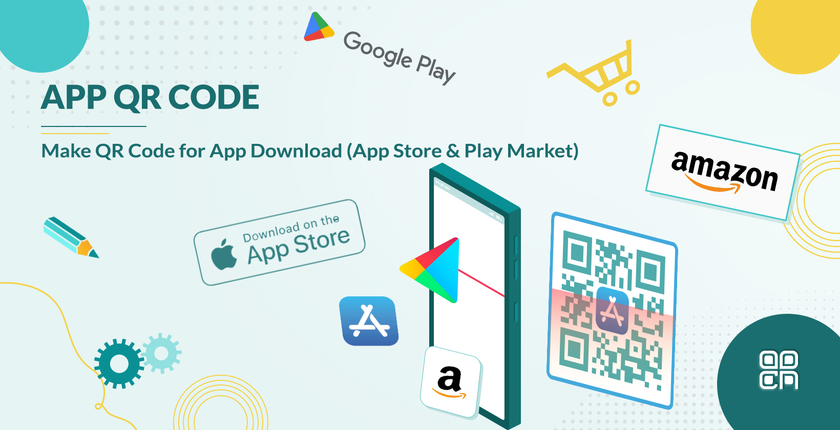 App QR Code - Make QR Code for App Download [ App Store & Play Market ]
