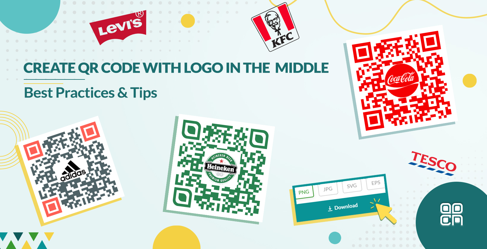 Create QR Code With Logo in the Middle - Best Practices & Tips